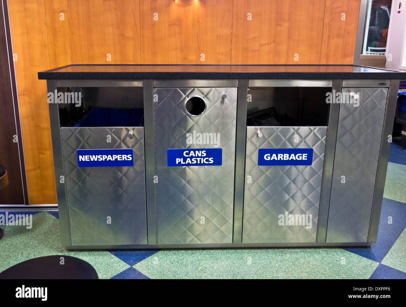 Recycling container station sustainability hi-res stock photography and ...