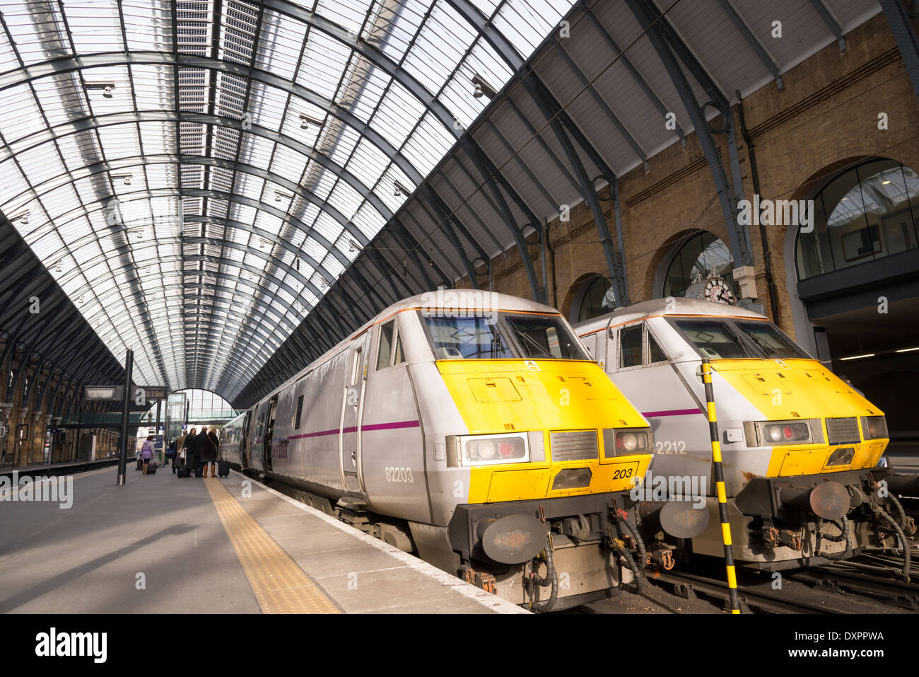 King's Cross train station, London, England, UK Stock Photo - Alamy