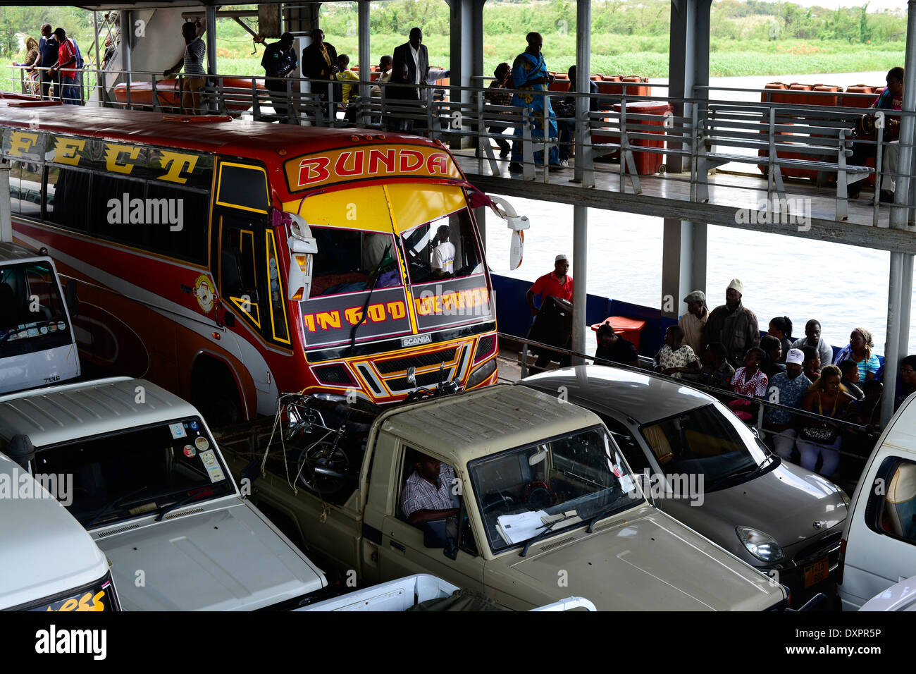 TANZANIA Mwanza, ferry ship at Lake Victoria Stock Photo - Alamy