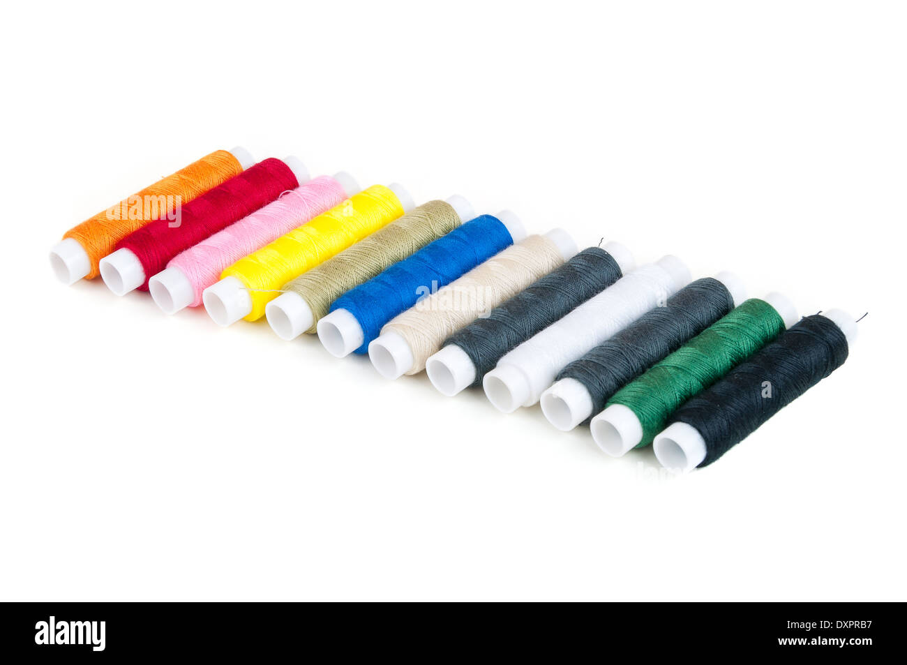 Sewing in red color hi-res stock photography and images - Alamy