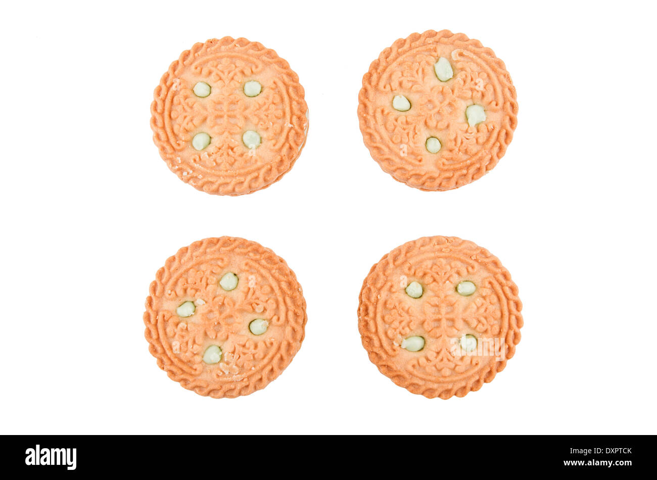 Round sweet food hi-res stock photography and images - Alamy