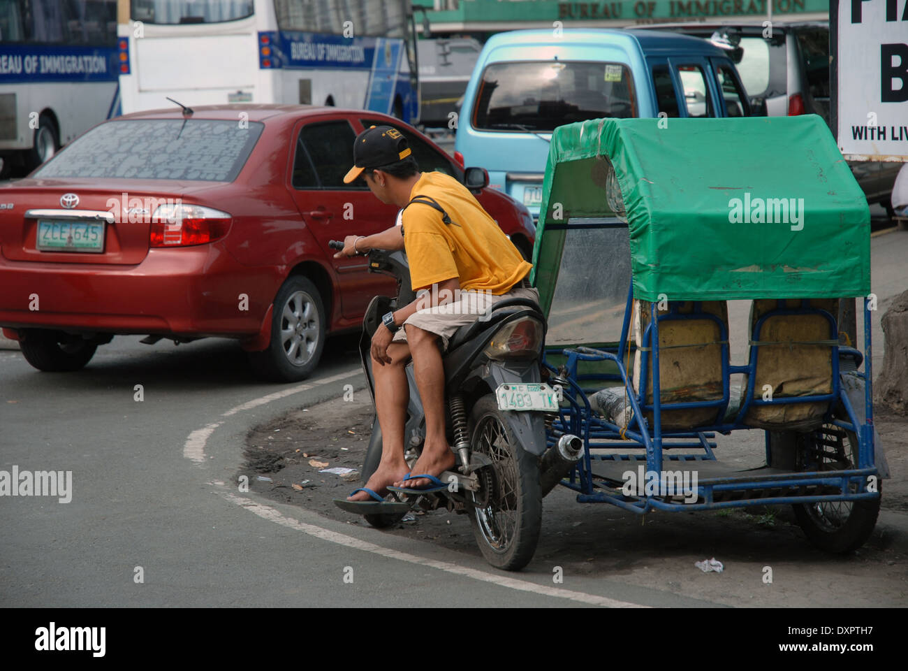 Pedicabs, Manila, Philippines Stock Photo - Alamy