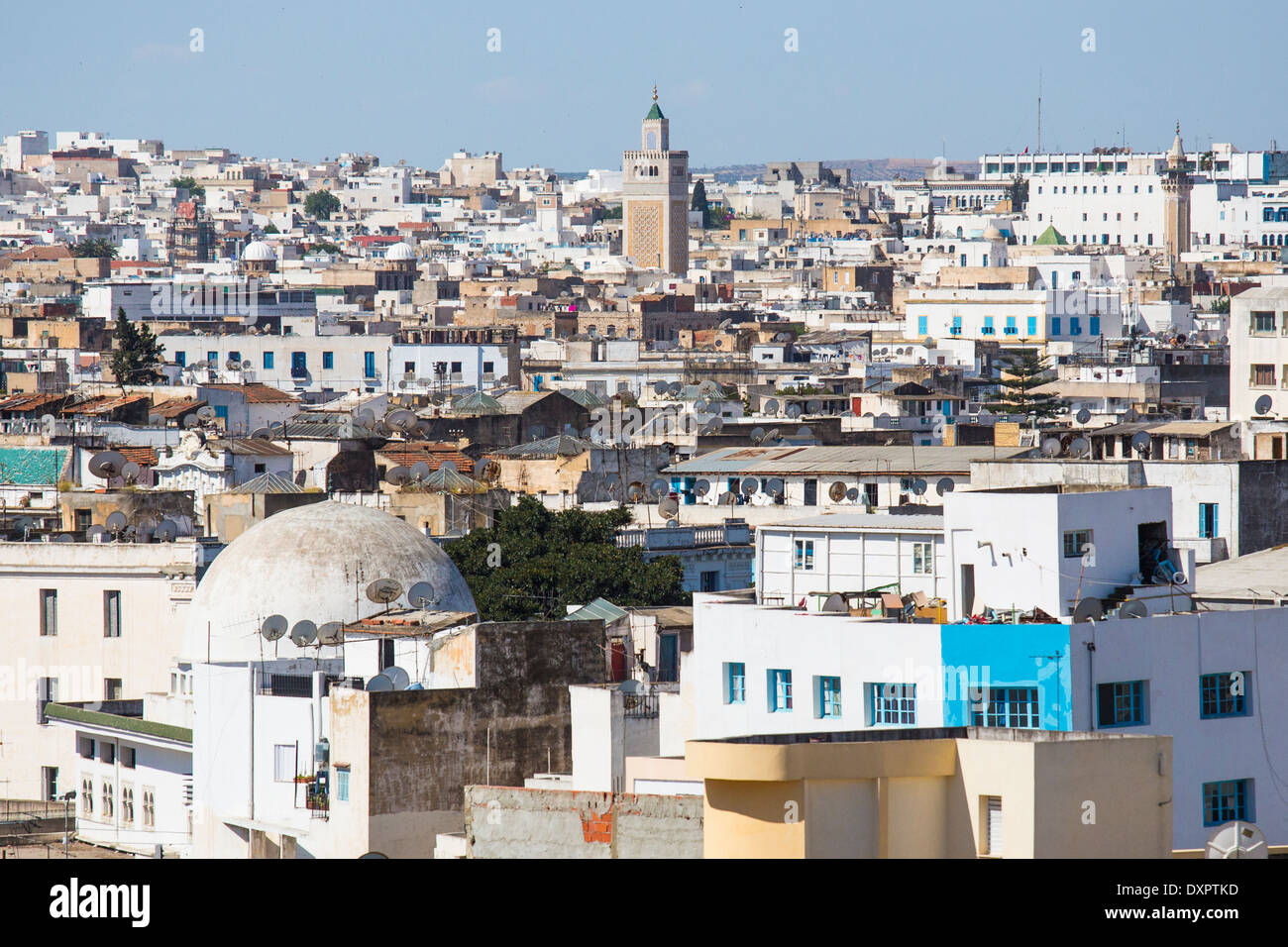 Rooftop view of Tunis, Tunisia Stock Photo - Alamy