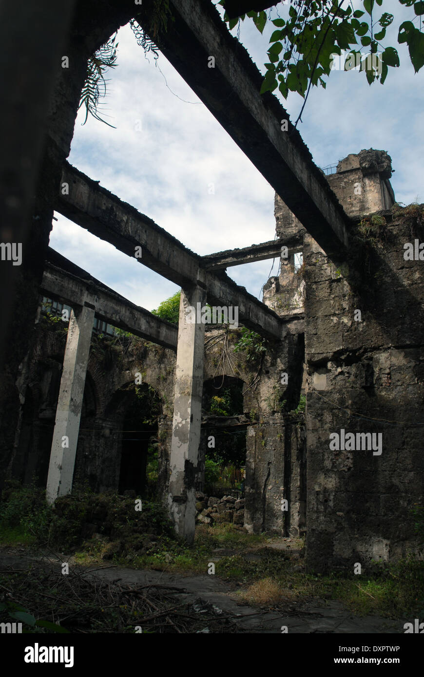 Intendencia Ruins, Manila, Philippines Stock Photo - Alamy