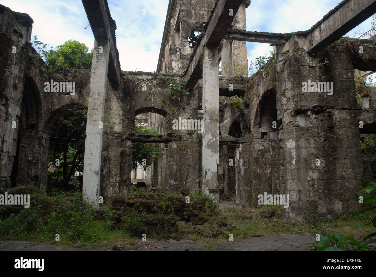 Intendencia Ruins, Manila, Philippines Stock Photo - Alamy