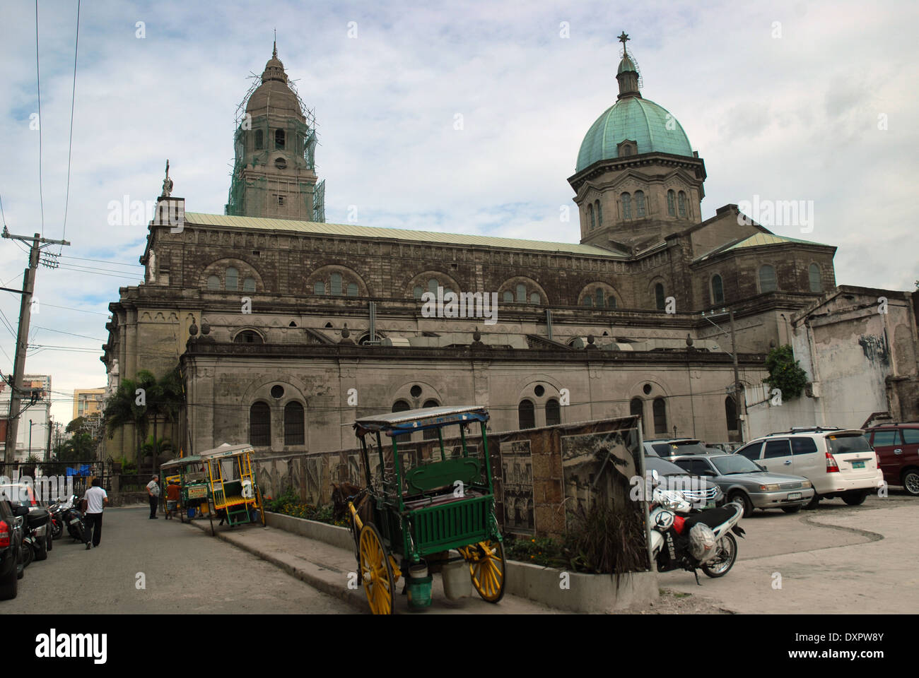 Cathedral of Manila, Beaterio, Intramuros, Manila, Philippines Stock ...