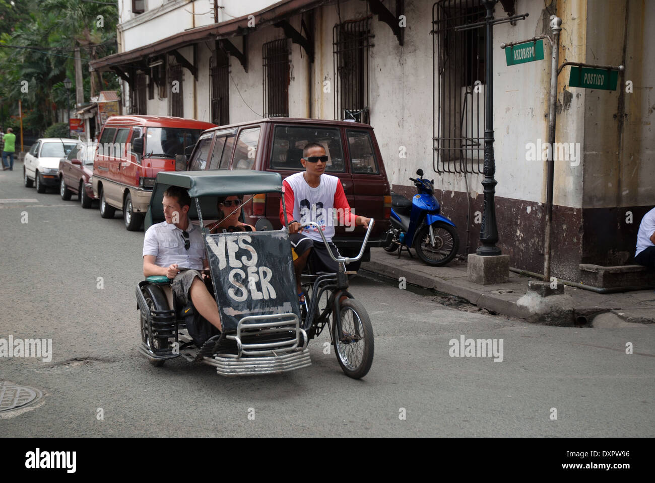 Pedicabs, Manila, Philippines Stock Photo - Alamy