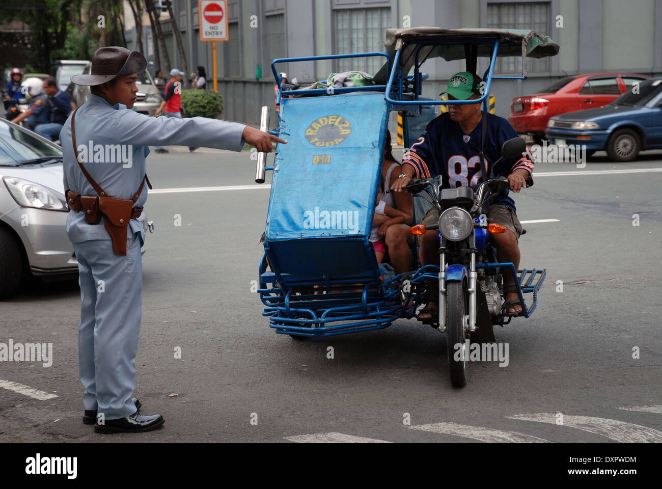 Pedicabs, Manila, Philippines Stock Photo - Alamy