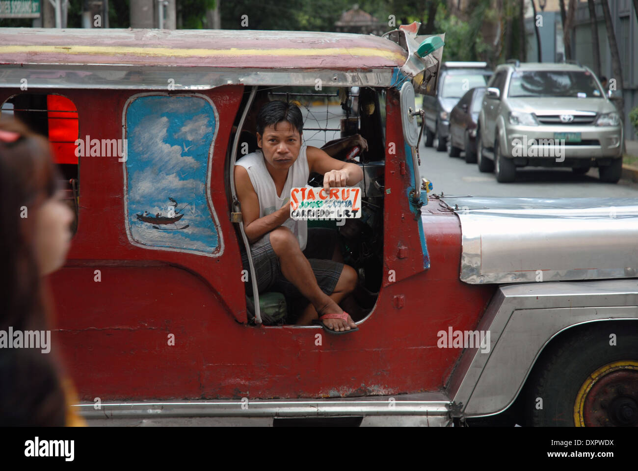 Jeepney driver hi-res stock photography and images - Alamy