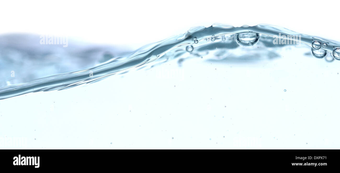 water wave isolated on white Stock Photo - Alamy