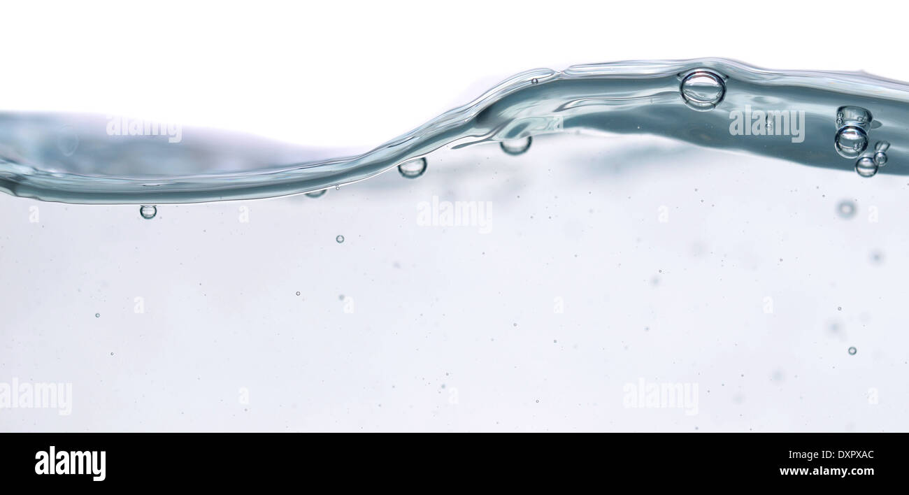 water wave isolated on white Stock Photo - Alamy