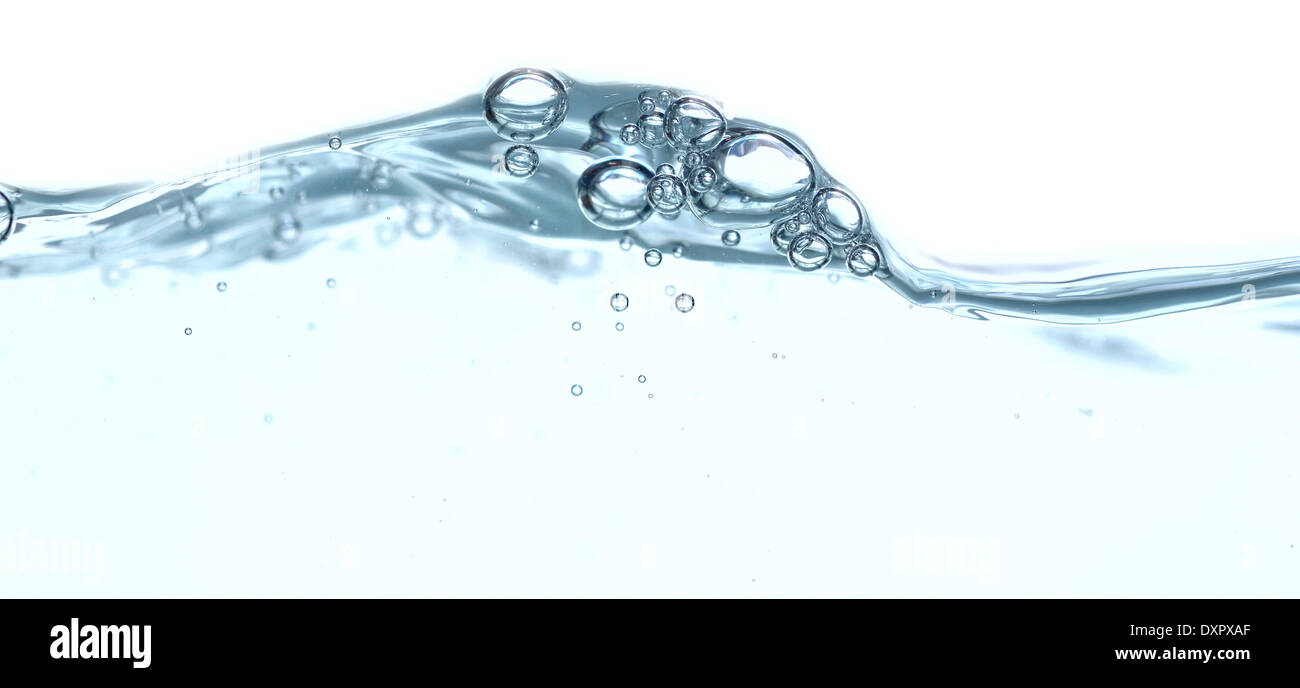 water wave isolated on white Stock Photo - Alamy