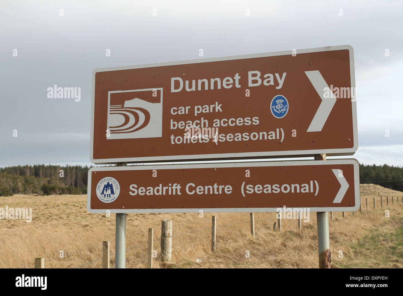 Seadrift centre dunnet bay hi-res stock photography and images - Alamy