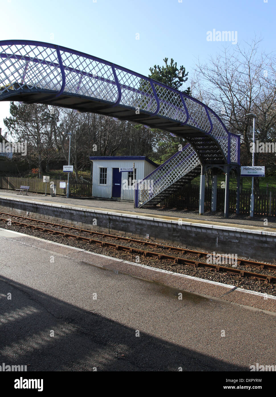 Helmsdale scotland station hi-res stock photography and images - Alamy
