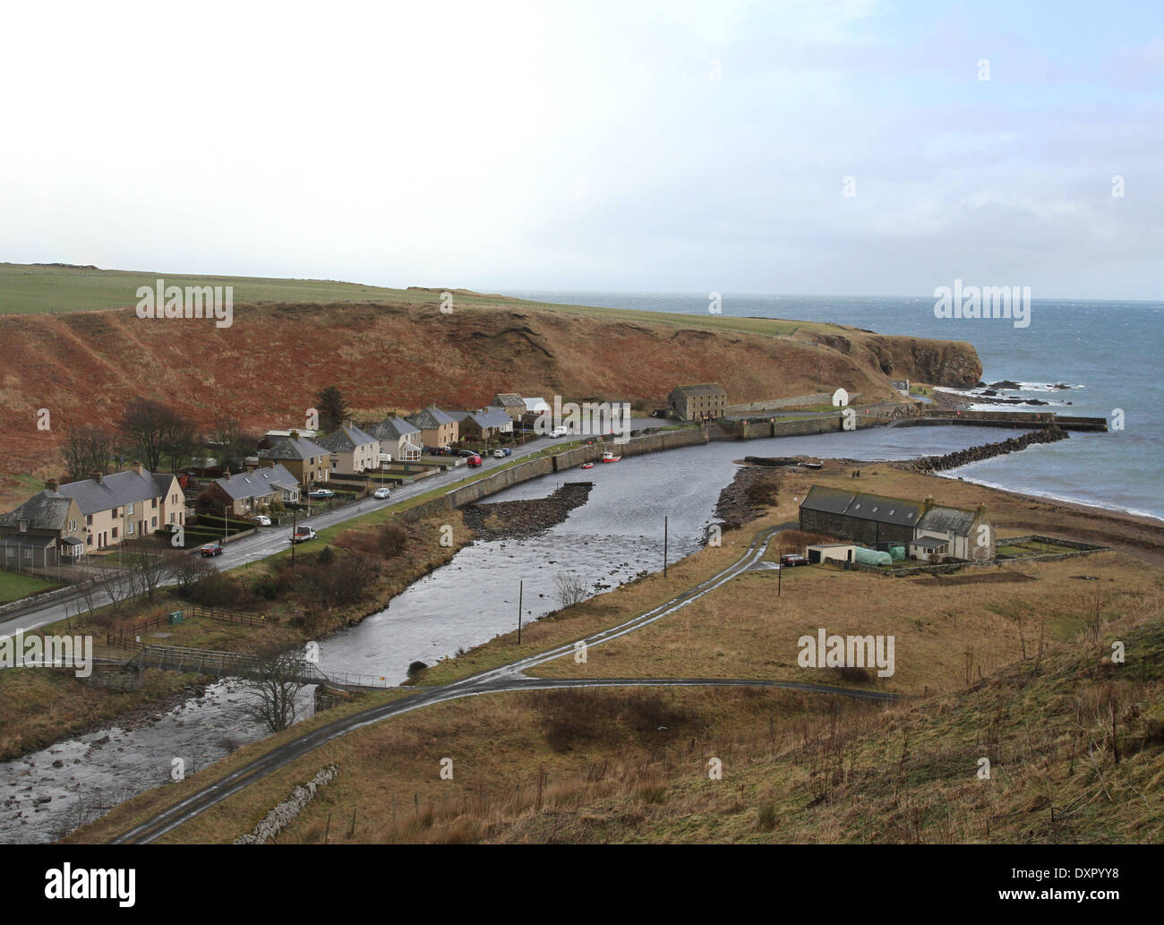Dunbeath harbour hi-res stock photography and images - Alamy