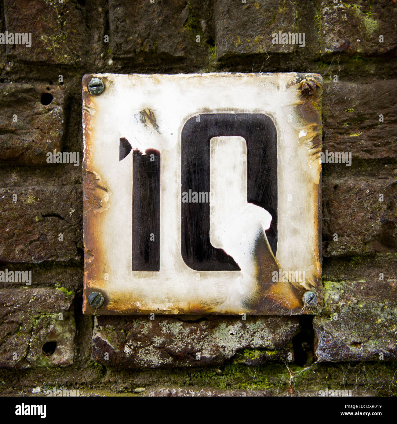 Number ten sign hi-res stock photography and images - Alamy