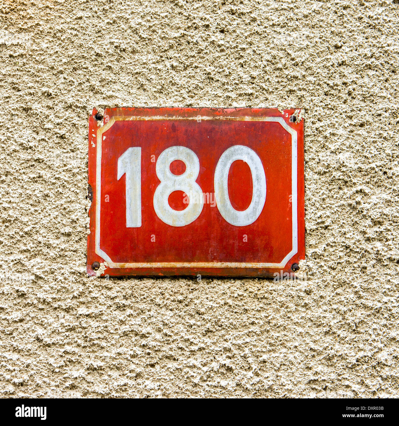 180 sign placard hi-res stock photography and images - Alamy