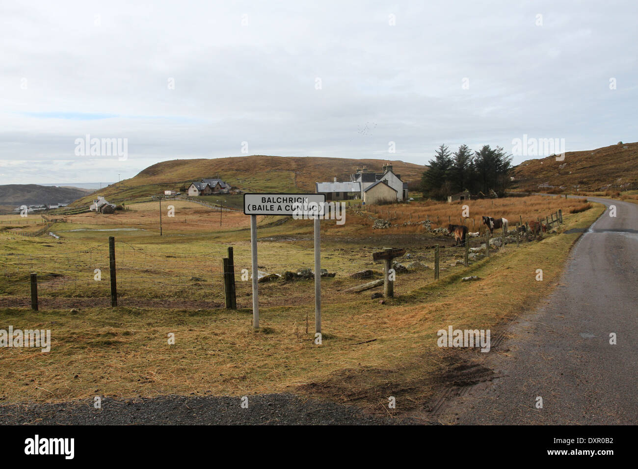Balchrick Scotland March 2014 Stock Photo - Alamy