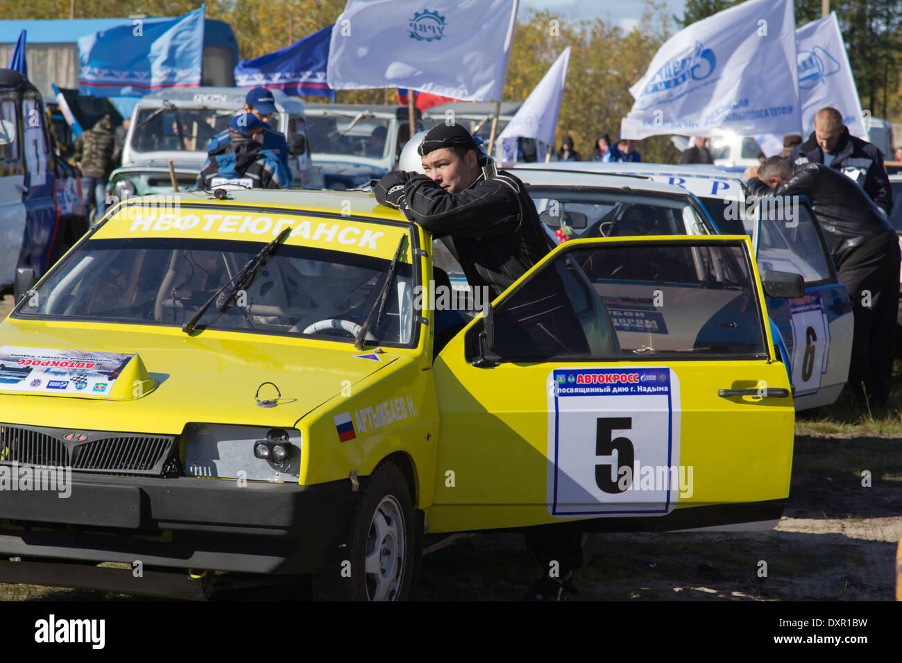 Russian race car hi-res stock photography and images - Alamy