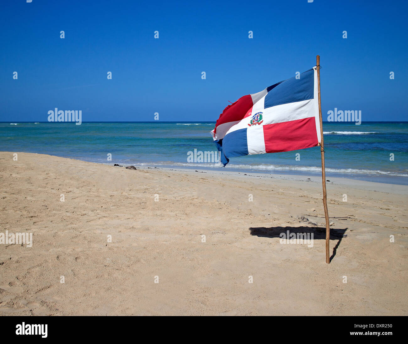 Flag dominican republic banner hi-res stock photography and images - Alamy