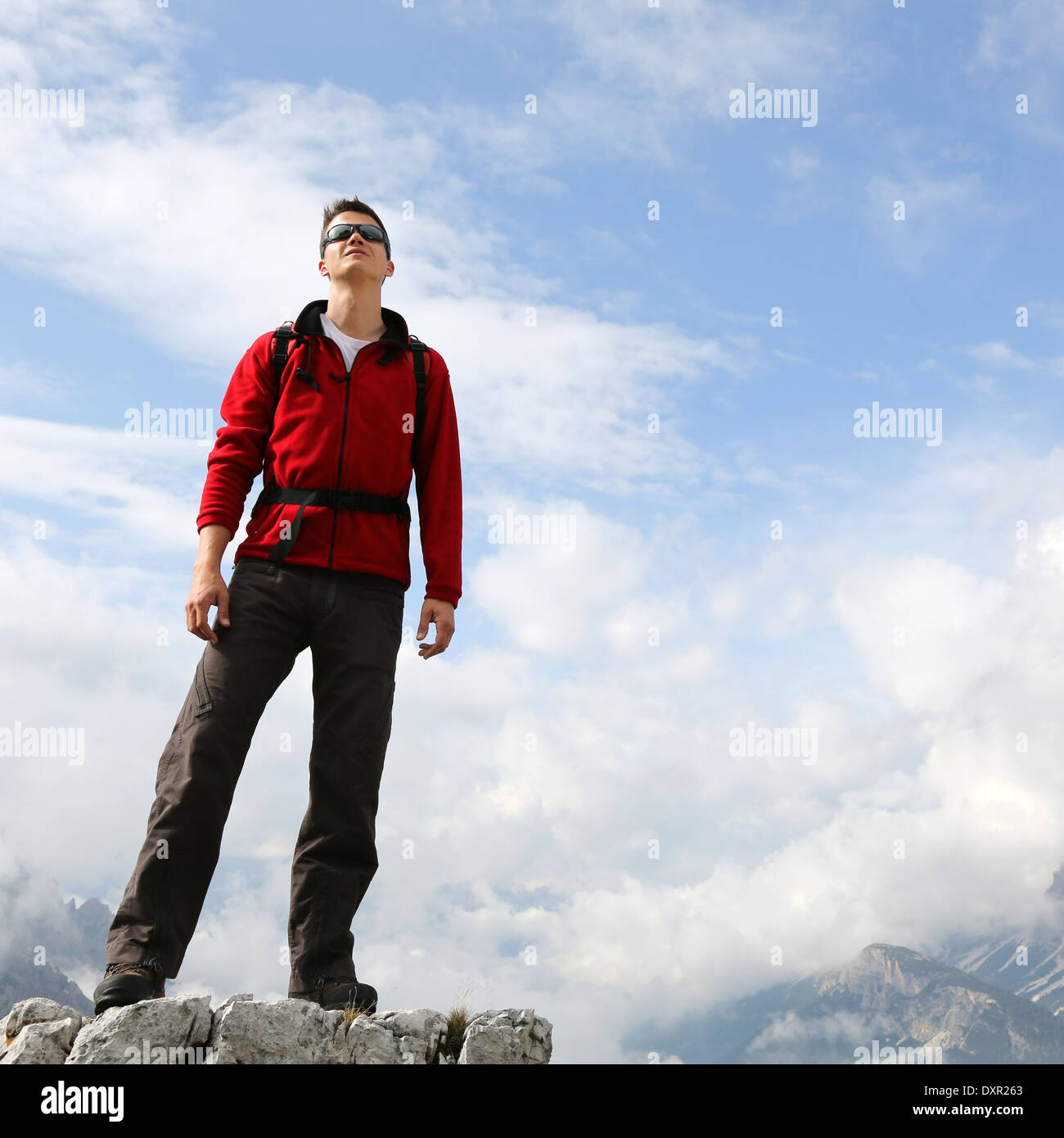 Success top of mountains hi-res stock photography and images - Alamy
