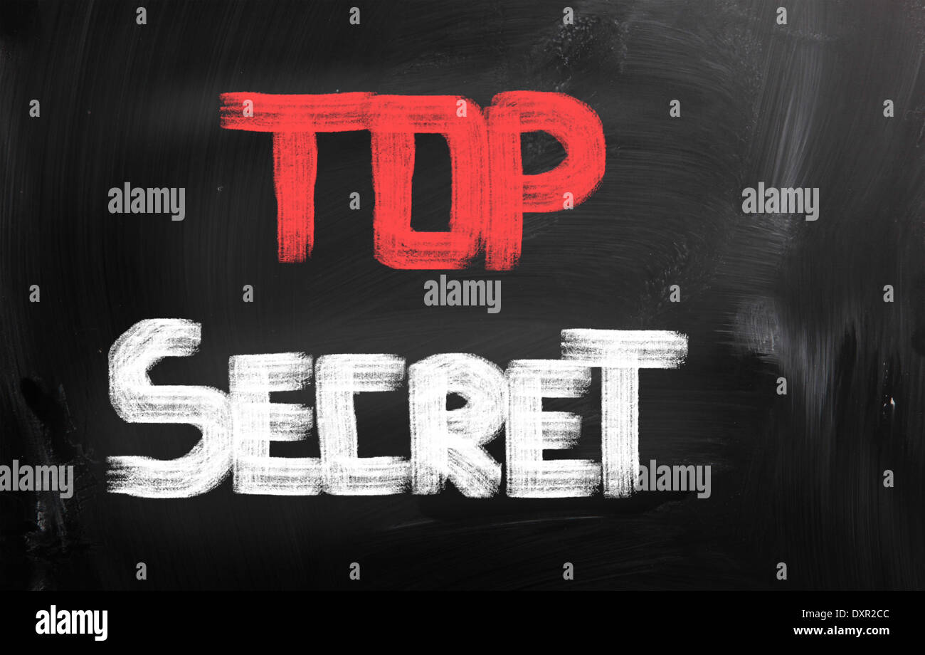 Top Secret Concept Stock Photo - Alamy