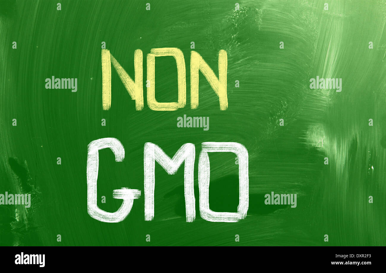 No GMO Concept Stock Photo - Alamy