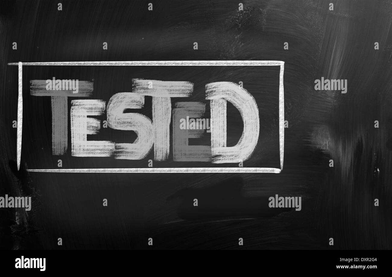 Tested Black and White Stock Photos & Images - Alamy