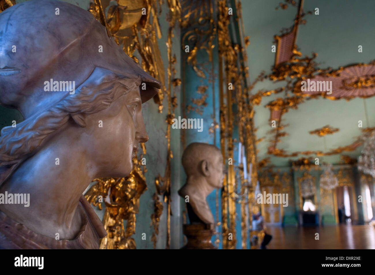 Golden Gallery, Charlottenburg Palace. Germany, Berlin, Charlottenburg ...