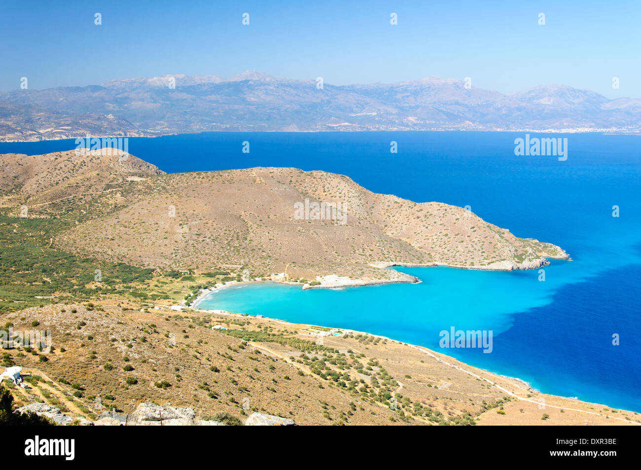 Spectacular scenery from Crete island, Greece Stock Photo - Alamy