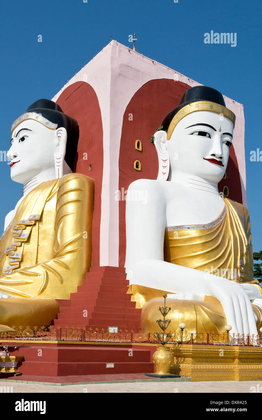 Myanmar, Bago, Kyaik Pun Paya Stock Photo - Alamy