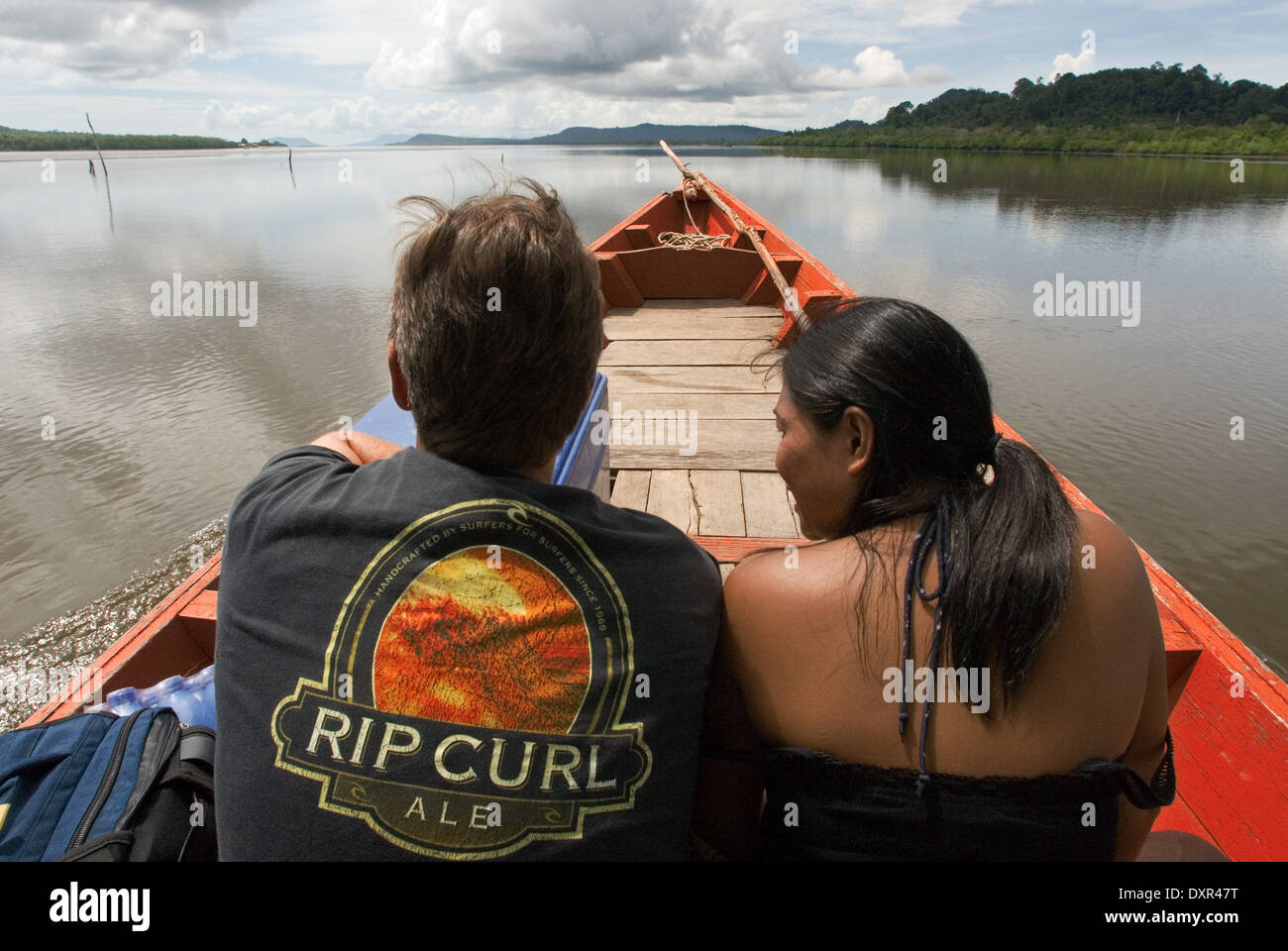 Boat in the Ream National Park. Ream National Park, 18 kilometres ...