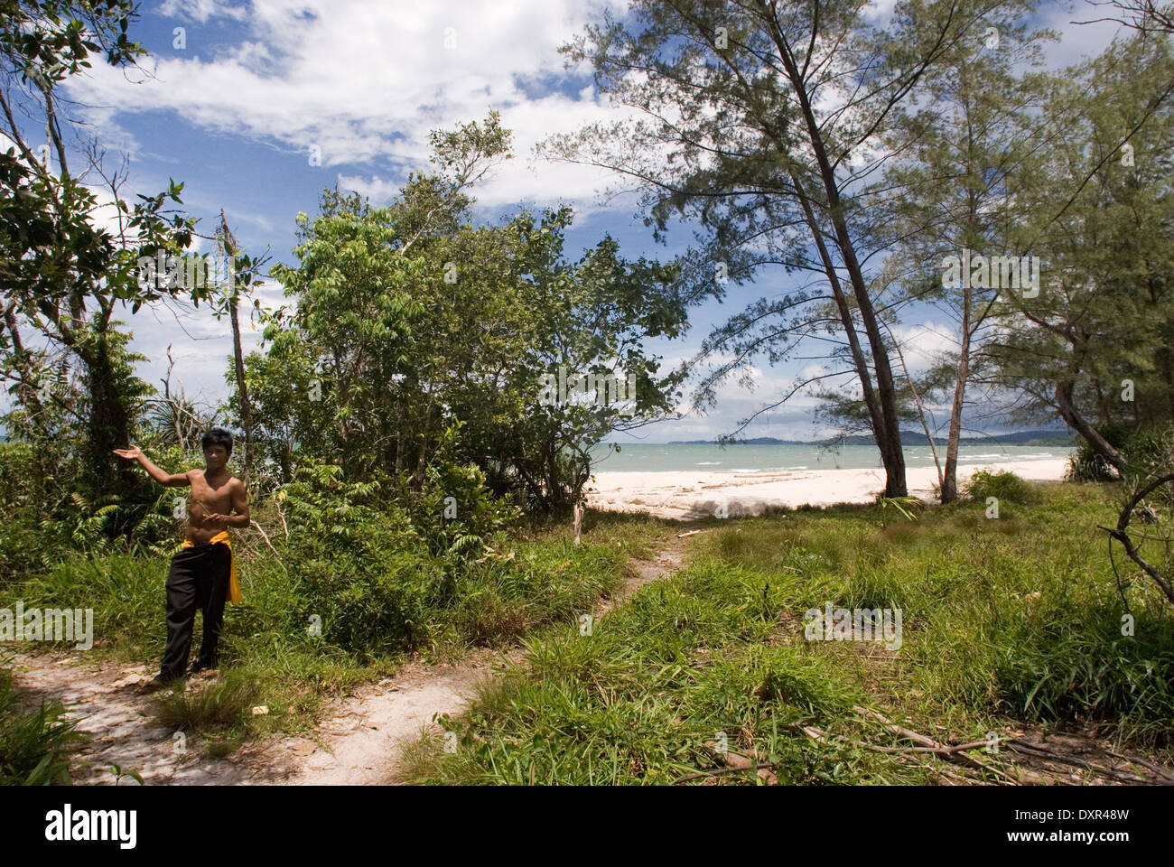 Ream National Park is located about 12 miles from Sihanoukville ...