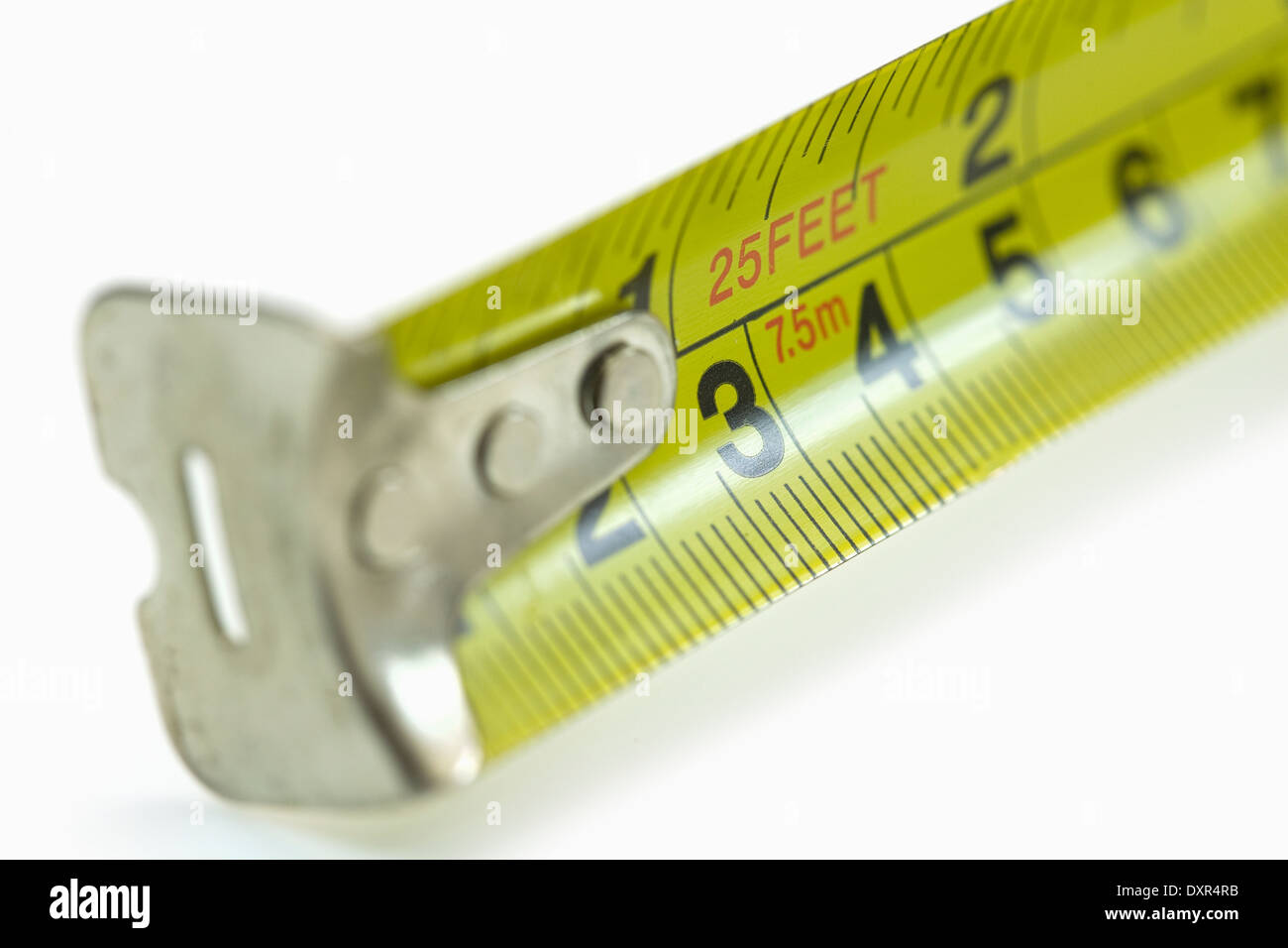 Self-retracting tape measure Stock Photo - Alamy