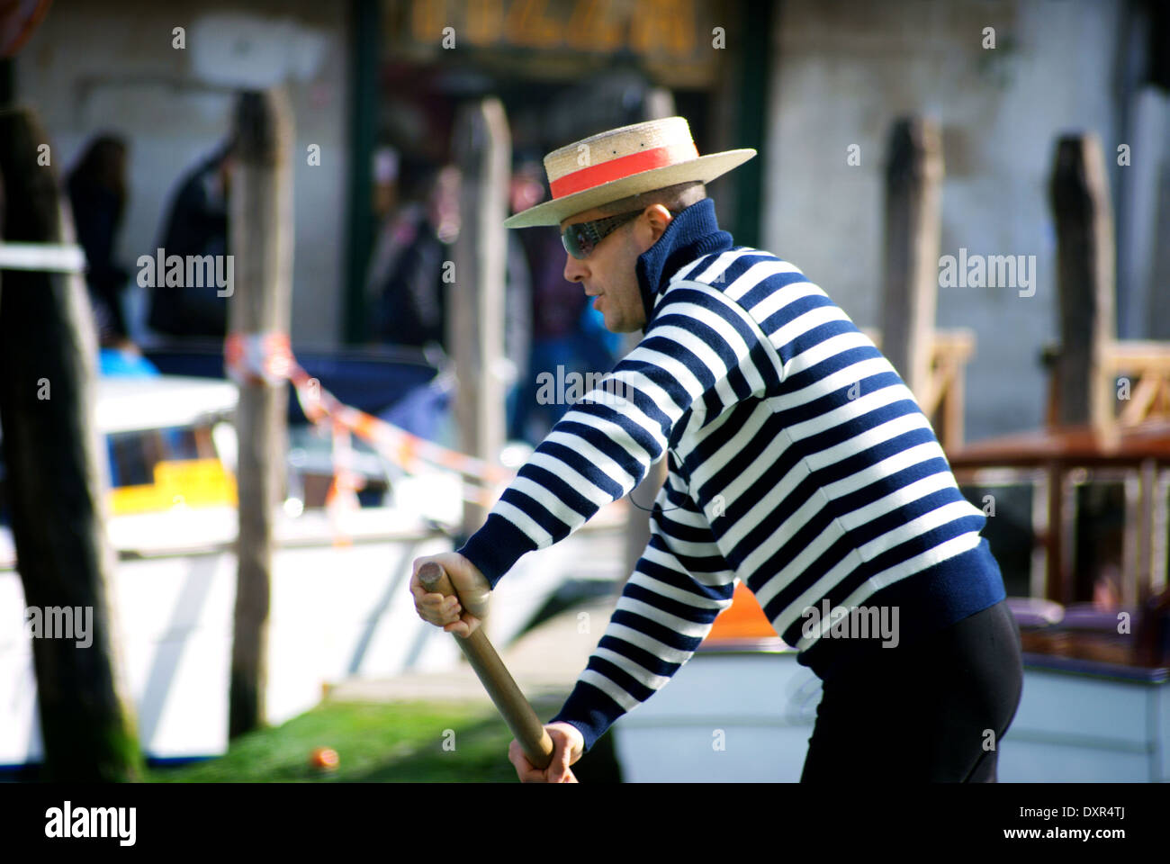 Gondolier In Traditional Costume High Resolution Stock Photography and ...