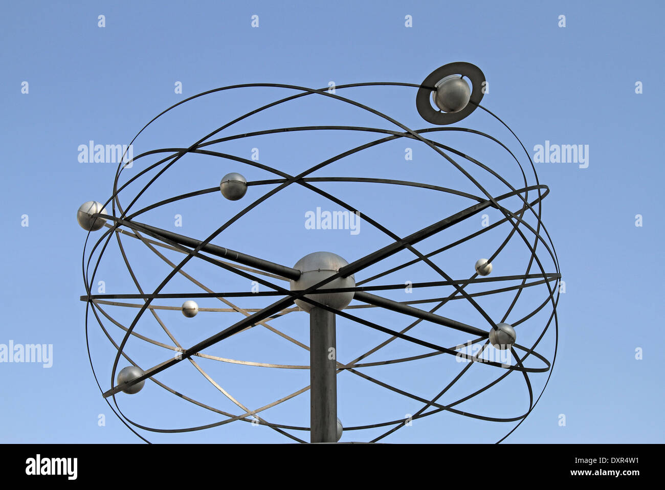 Solar System Quadrant Clock