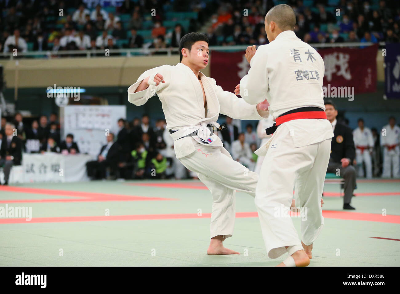 Nippon Budokan, Tokyo, Japan. 21st Mar, 2014. Takumi Oshima (Awa), MARCH 21, 2014 - Judo : The ...
