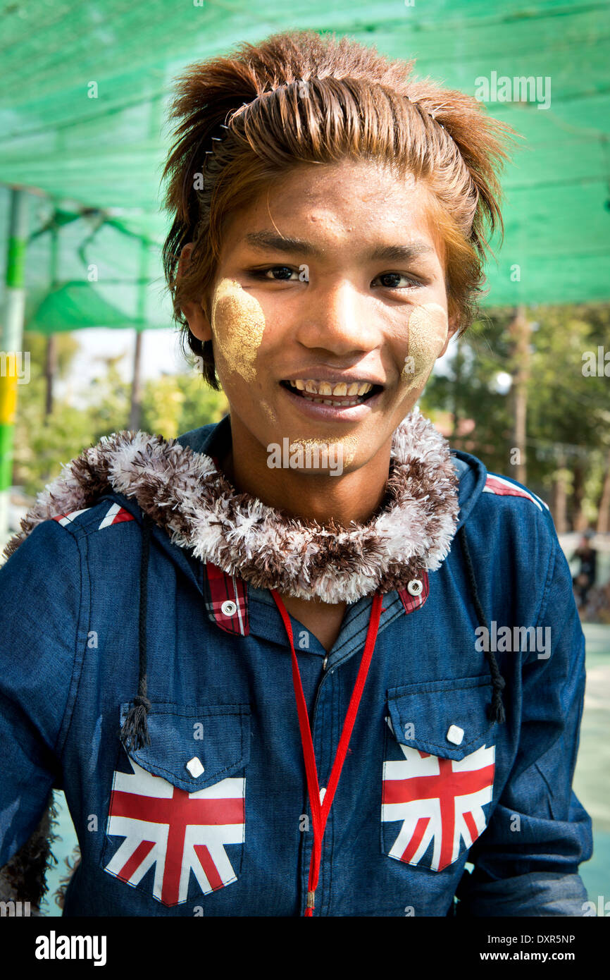 Myanmar, Bago, Portrait Stock Photo - Alamy