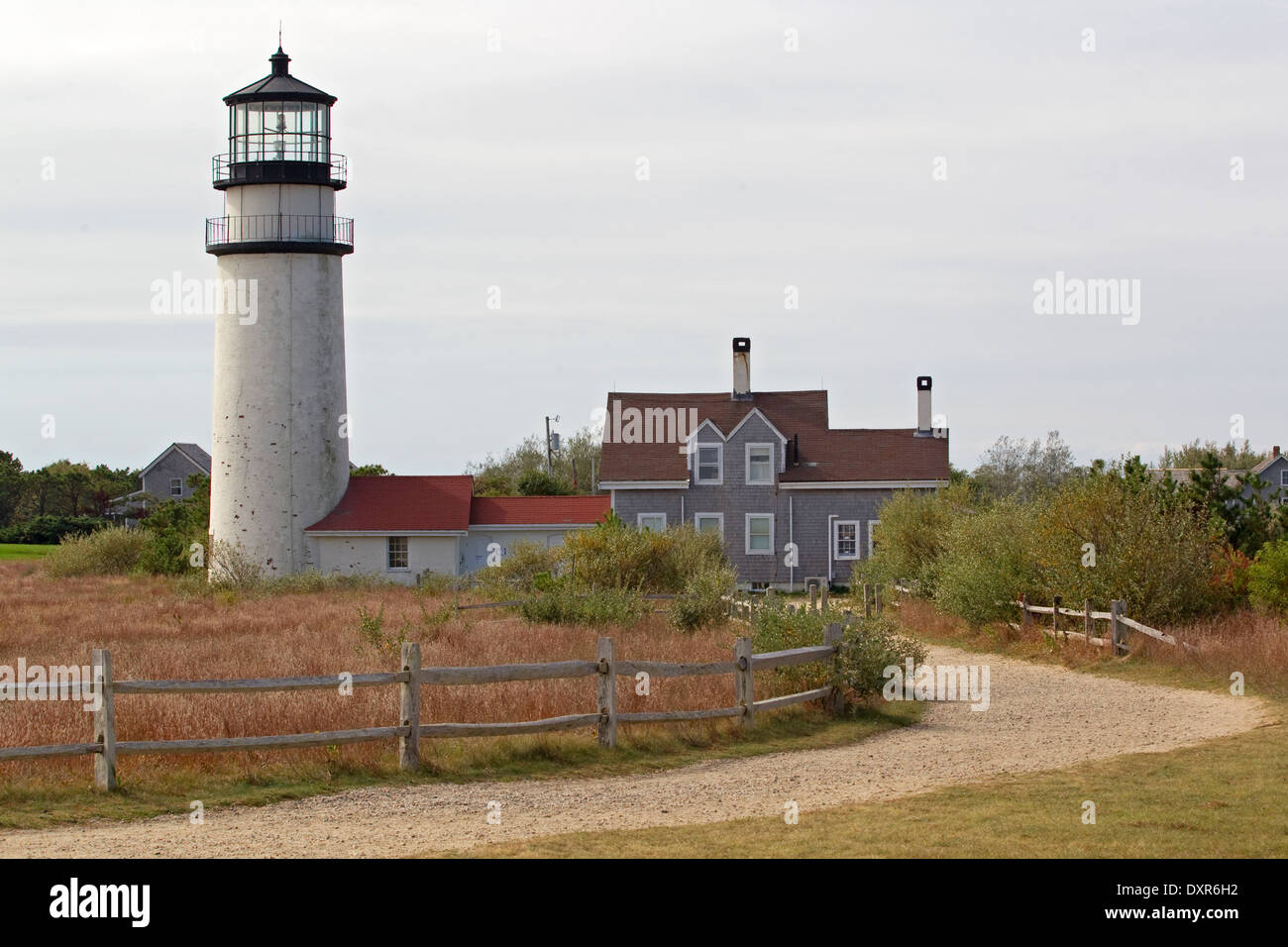 Cape Cod Highland Lighthouse, Cape Cod National Seashore, North Truro ...