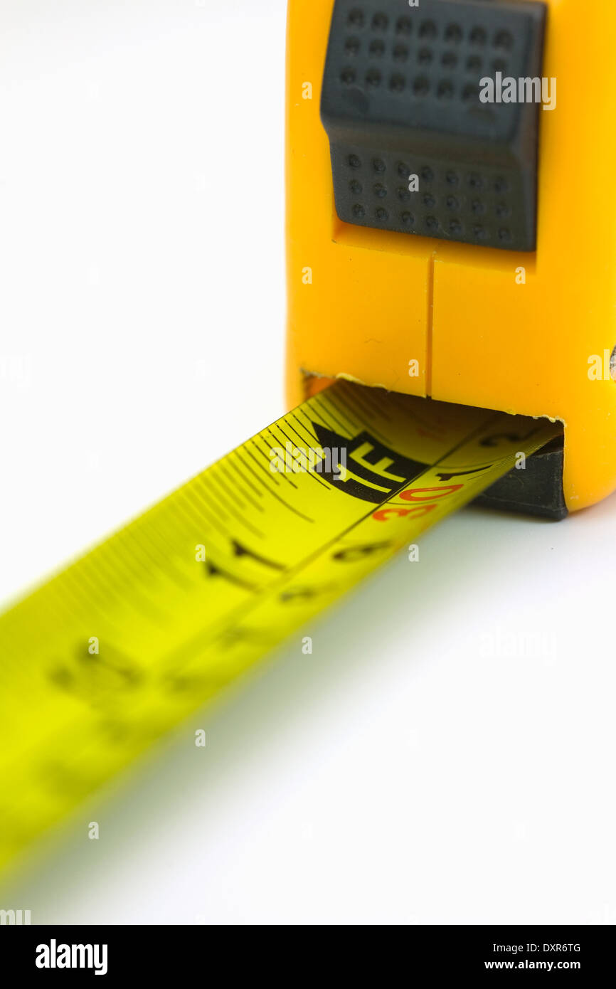 Self-retracting tape measure Stock Photo - Alamy