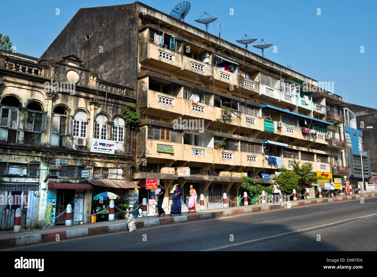 Myanmar, Yangon, City Stock Photo - Alamy