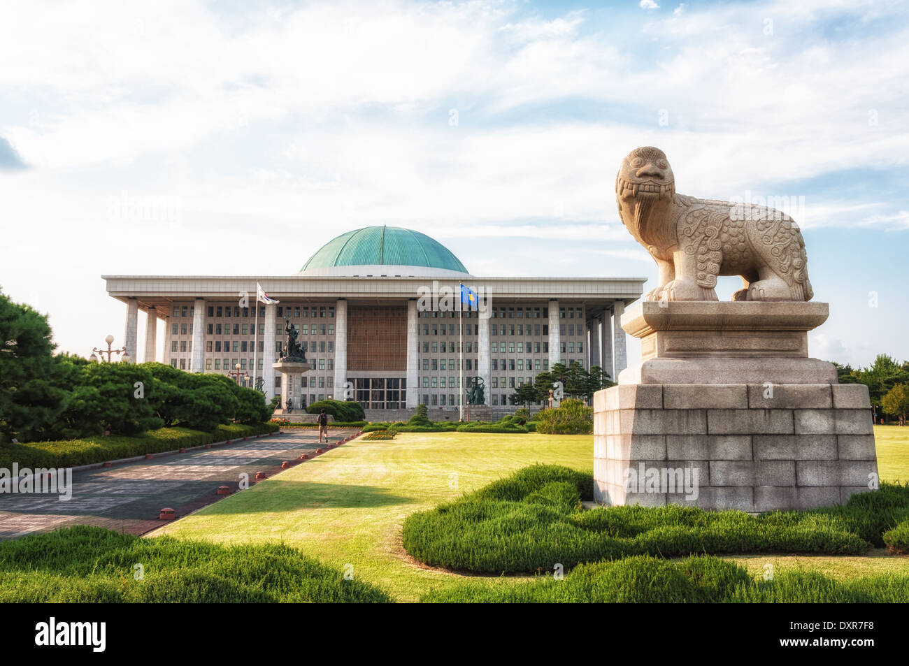 The National Assembly of South Korea in Yeouido, Seoul Stock Photo - Alamy