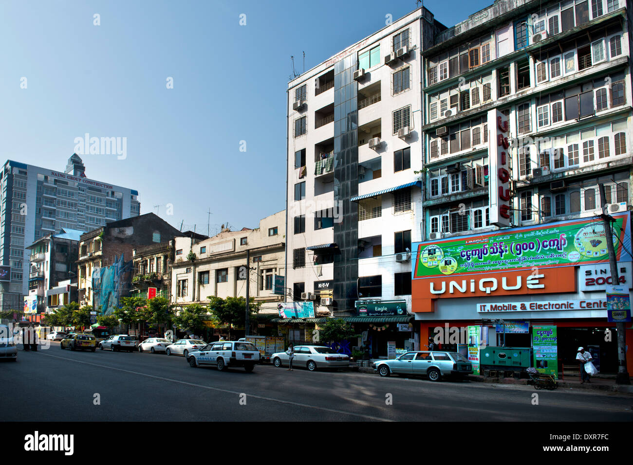 Myanmar, Yangon, City Stock Photo - Alamy