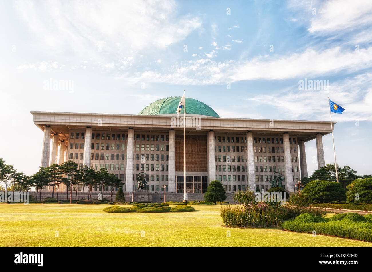 The National Assembly of South Korea in Yeouido, Seoul Stock Photo - Alamy