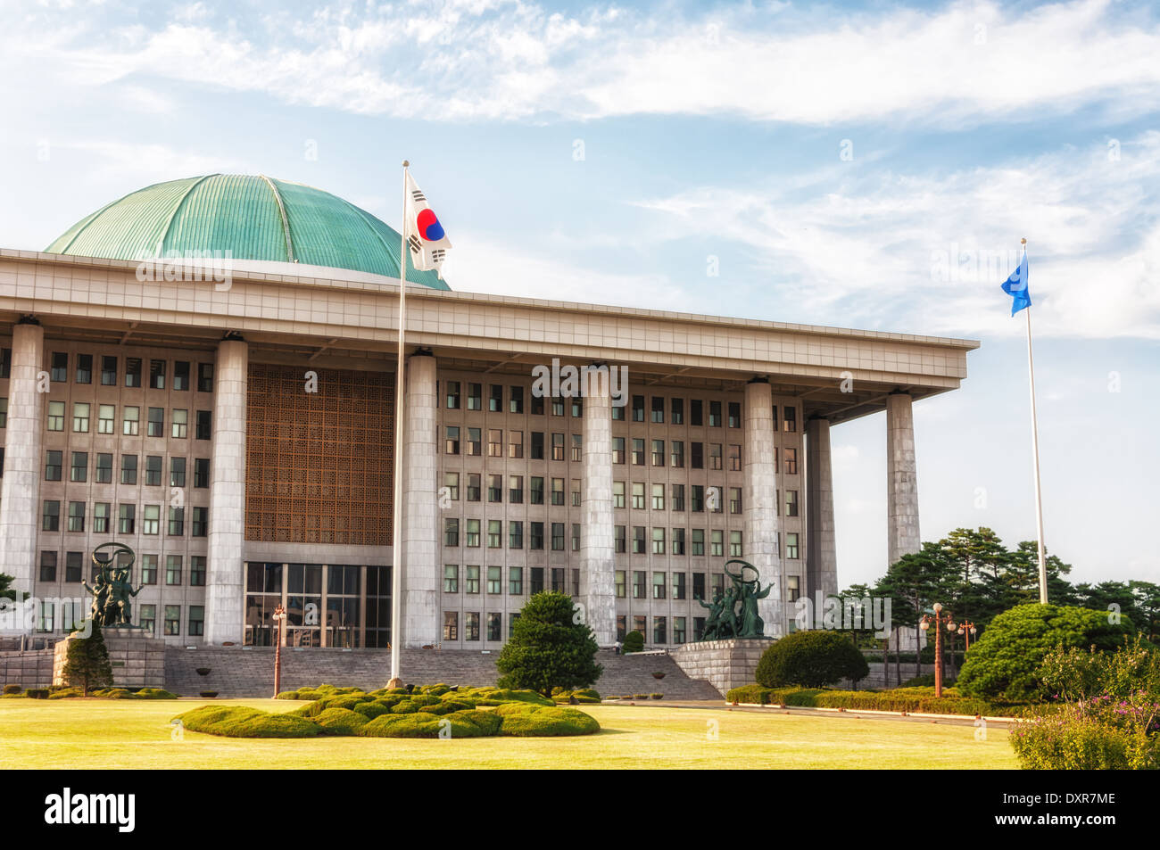 The National Assembly of South Korea in Yeouido, Seoul Stock Photo - Alamy