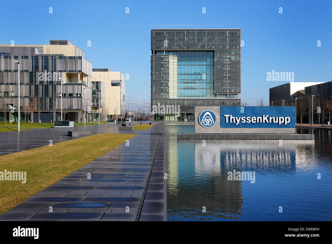 Essen, Germany, ThyssenKrupp headquarters Stock Photo - Alamy