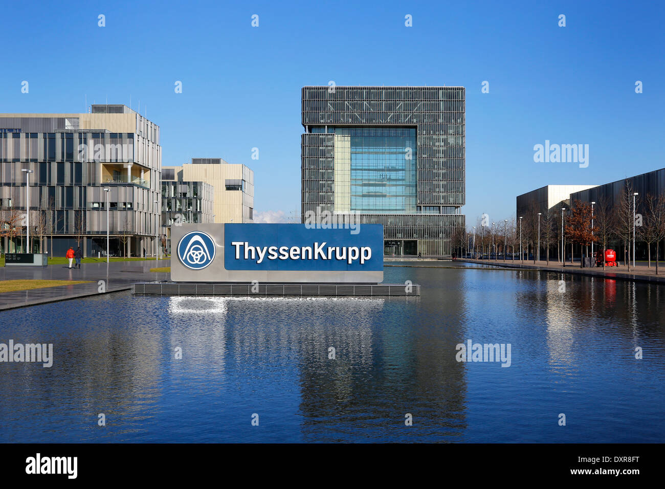 Essen, Germany, ThyssenKrupp headquarters Stock Photo - Alamy