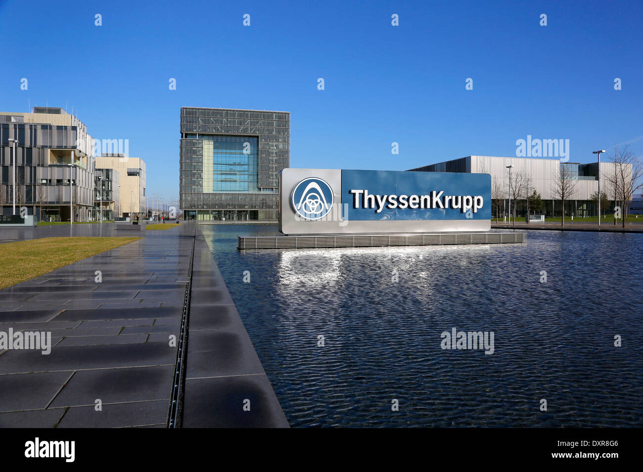 Essen, Germany, ThyssenKrupp headquarters Stock Photo - Alamy