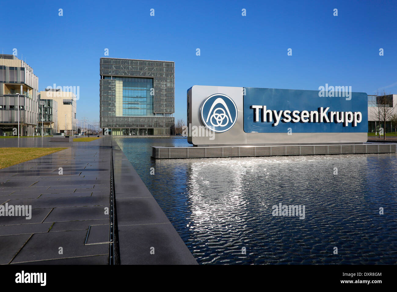 Essen, Germany, ThyssenKrupp headquarters Stock Photo - Alamy