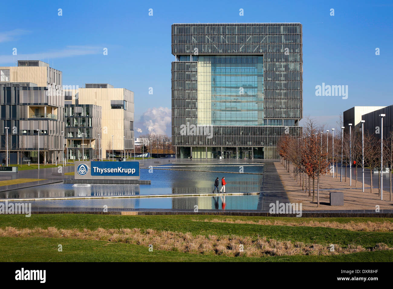 Essen, Germany, ThyssenKrupp headquarters Stock Photo - Alamy